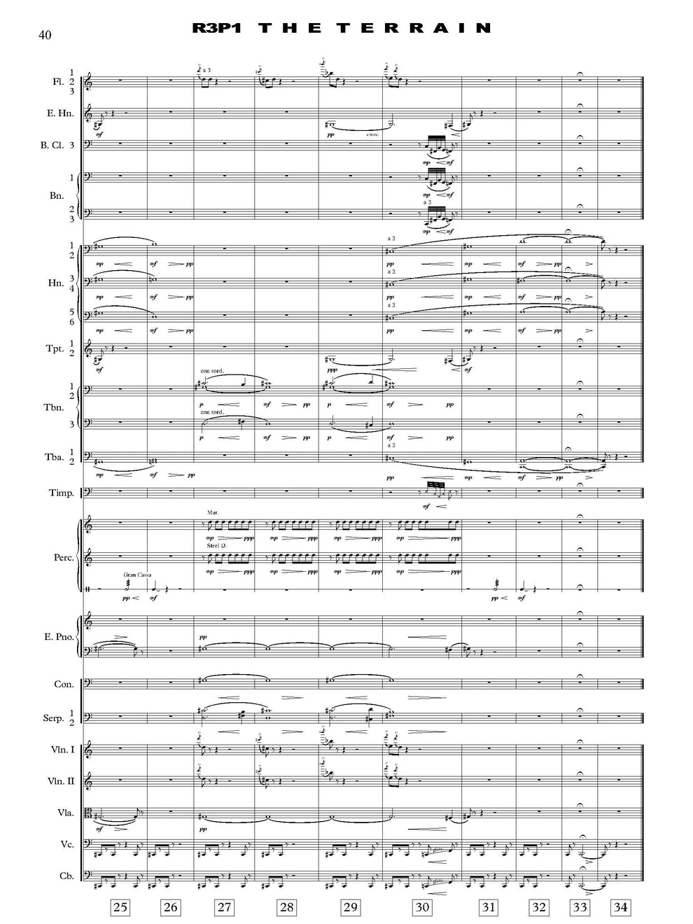 Jerry Goldsmith's "ALIEN" in Full Score – Chris Siddall Music Publishing