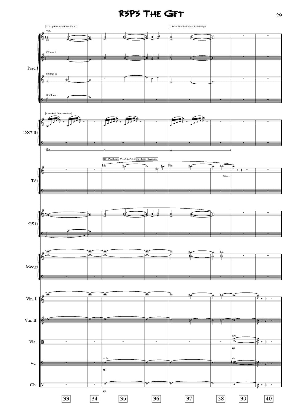 Jerry Goldsmith's "GREMLINS" in Full Score – Chris Siddall Music Publishing