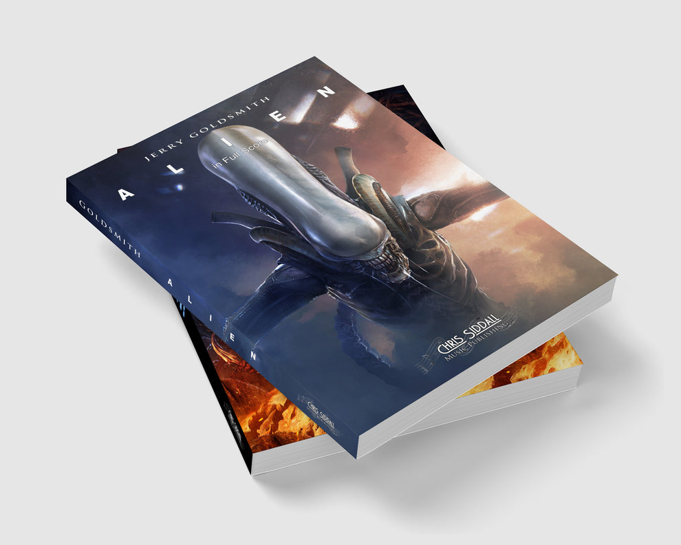 Jerry Goldsmith's "ALIEN" in Full Score – Chris Siddall Music Publishing