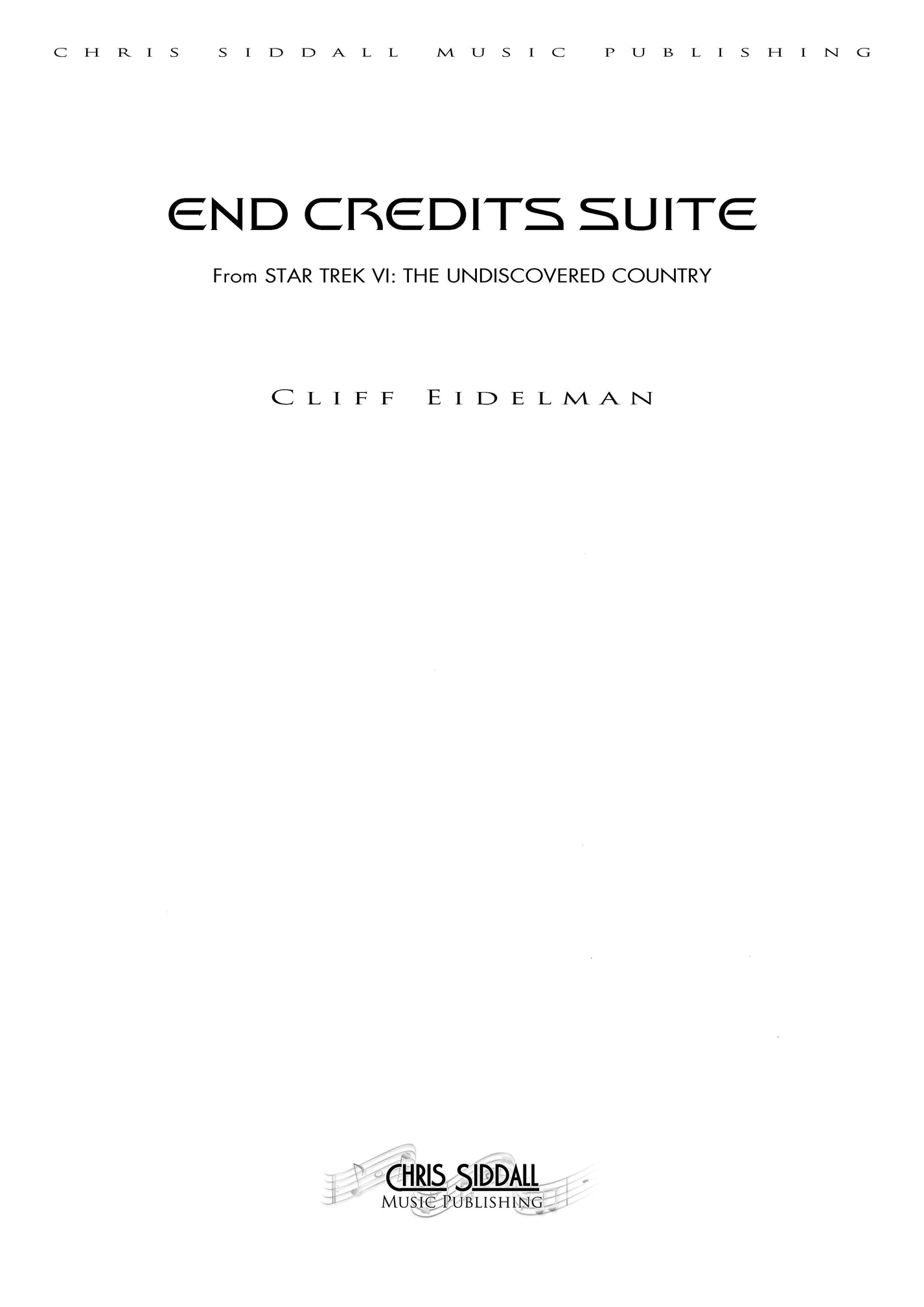 END CREDITS SUITE from Star Trek VI: The Undiscovered Country - Cliff ...
